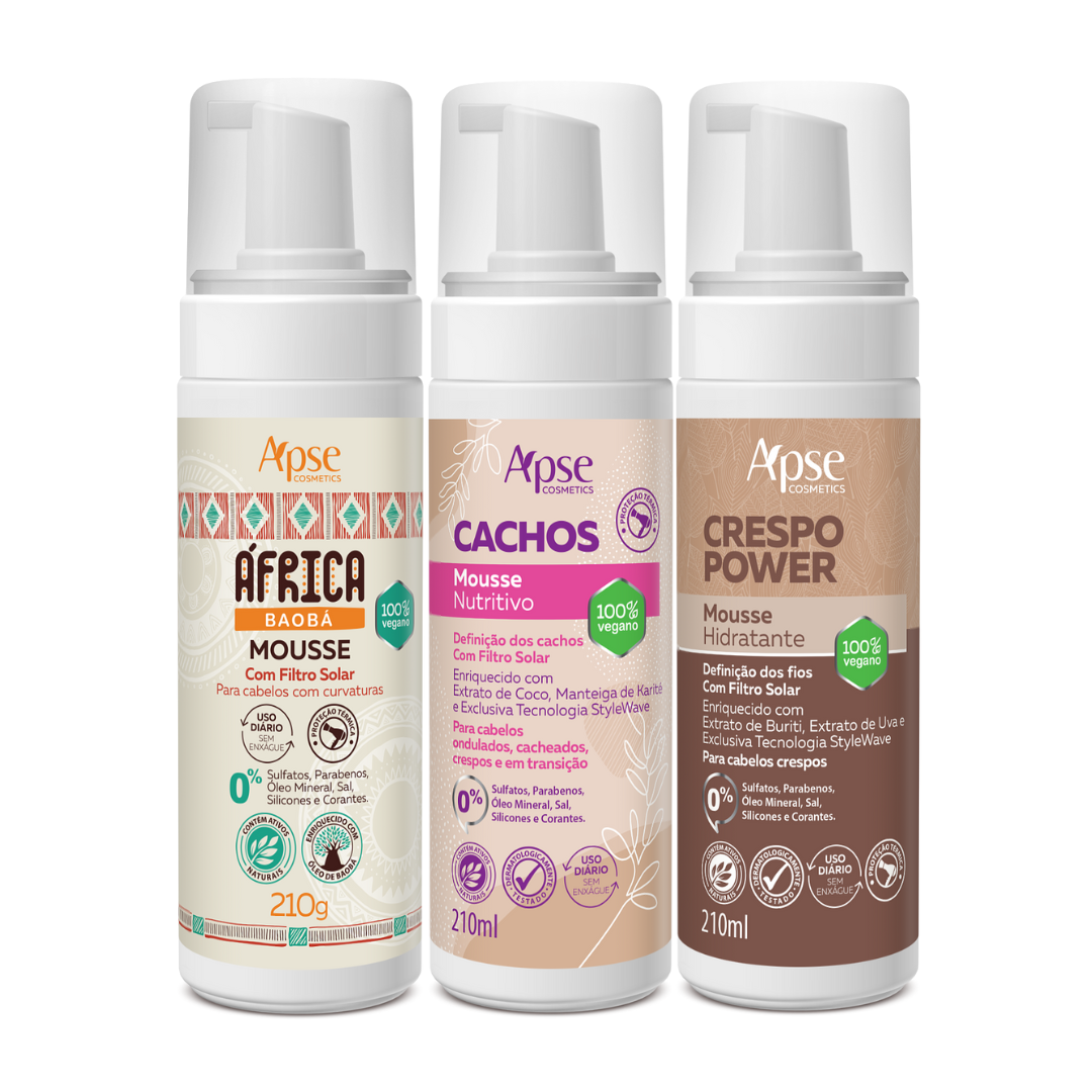 Apse Cosmetics - Apse Mousse Kit - 3 items