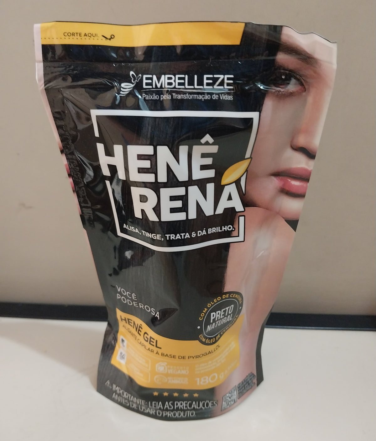 Henê Natural Black Rena 180g