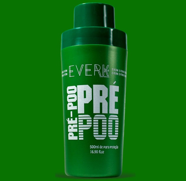Pre Poo Green Hair Protection Volume Control Treatment 500ml Everk