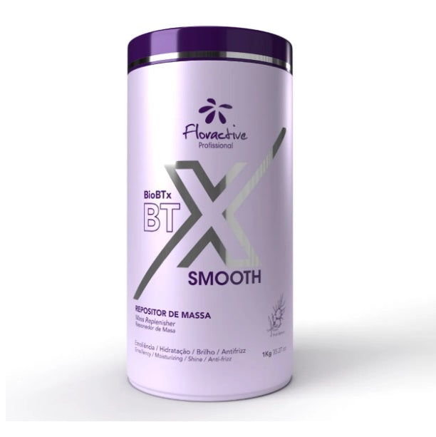 BioBtx Smooth Volume Reducer Anti Frizz Toner Deep Hair Mask 1Kg - Flo