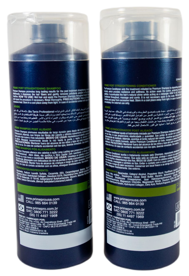 Bio Tanix Hair Keratin Home Care Treatment 4 Products - Prime Pro