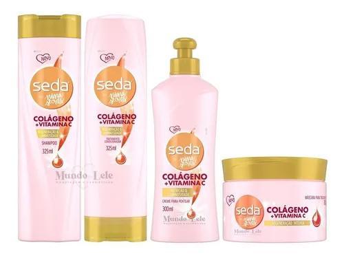 Kit Full Silk Collagen + Vitamin C by Niina Secrets - Seda